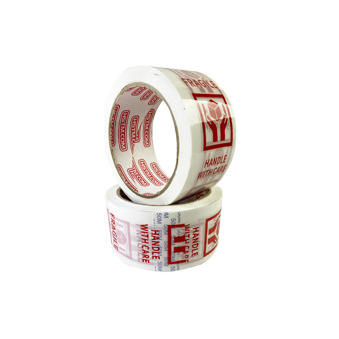 Tape Fragile - Handle With Care(red On White) - Plastilon Namibia