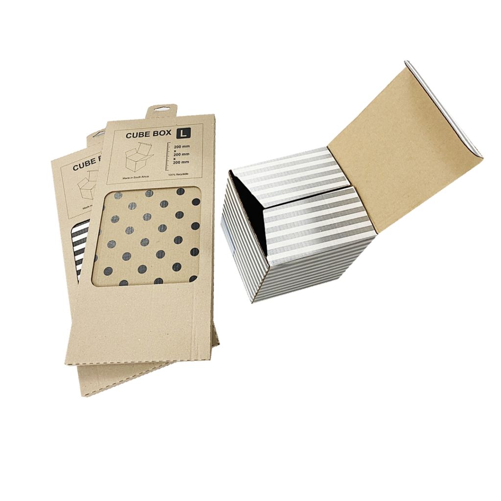 Gift Cube Box - Sml/Med/Lrg | PLASTILON
